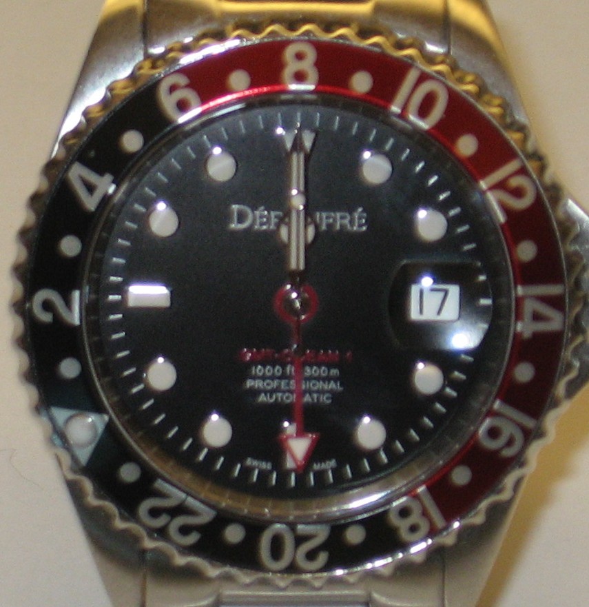 GMT Separation Between Hour And GMT Hands 
